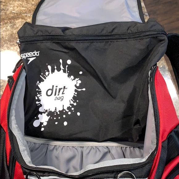 Speedo | Bags | Red Speedo Teamster 35l Back Pack | Poshmark